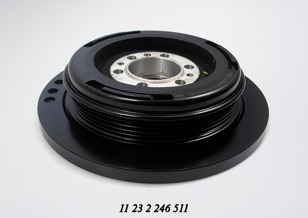 BMW E39 Sedan 525 Tds Engine: Vibration Damper Pulley - BMW E36 / E39 ...
