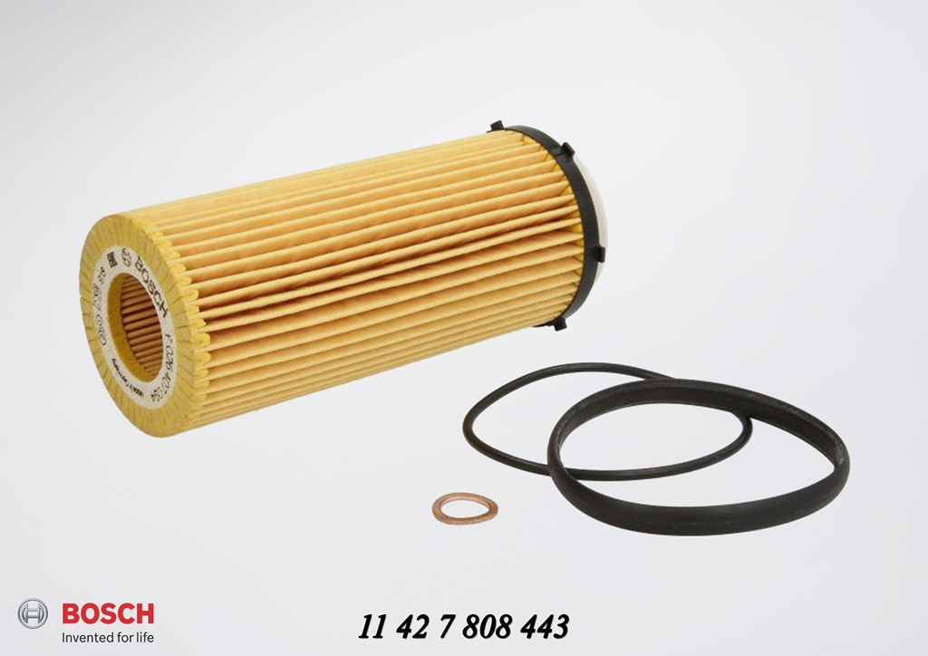 BMW F10 Sedan 530d Service Parts: Oil Filter - BMW 3 / 5 / 7 / X5 / X6 ...