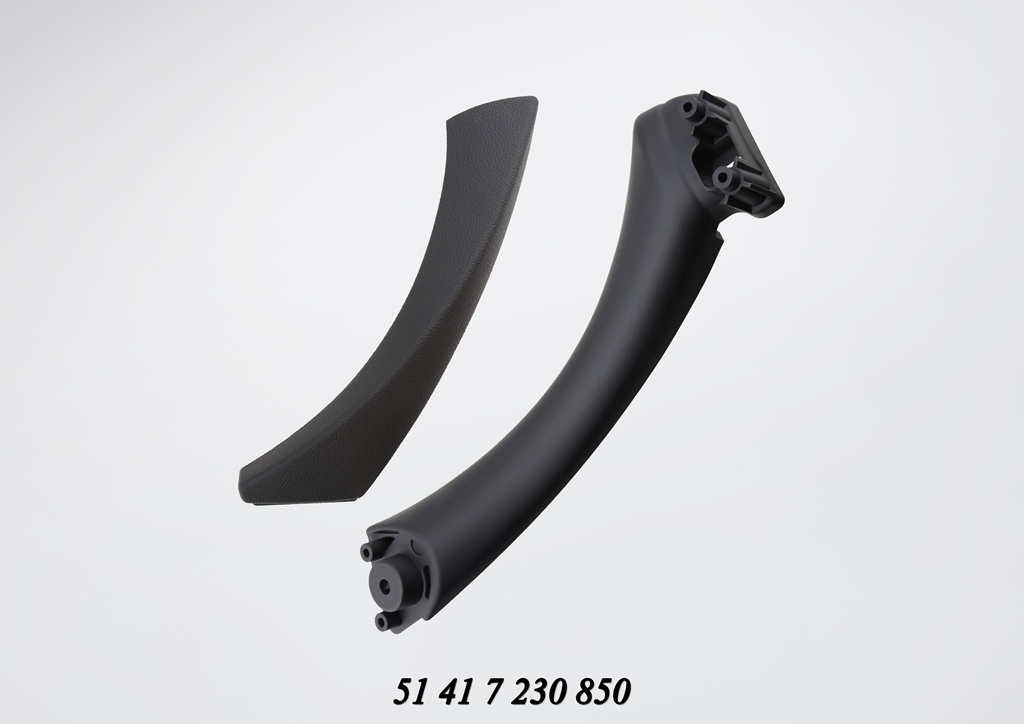 BMW E90 Sedan 320d Vehicle Trim: Interior Door Pull Handle - BMW E90 ...